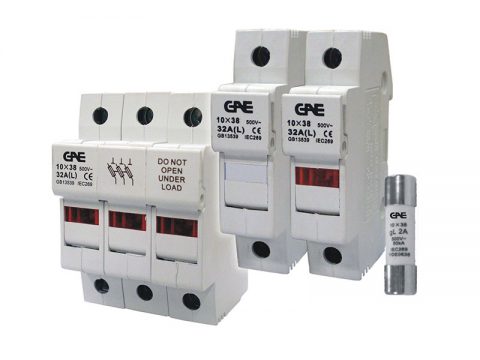 GAE Cylindrical Fuse Base - Guna Usaha Technolindo (GUT)